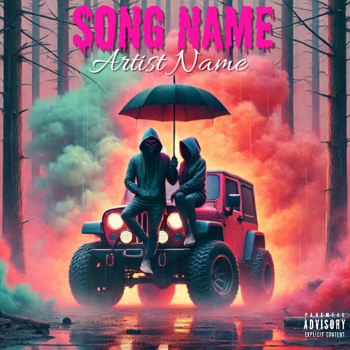 Rap trap Mixtape Cover album cover Template | PosterMyWall