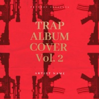 Gun Rap Trap Mixtape Cover Art Template | PosterMyWall