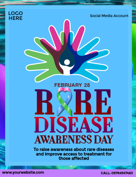 Copy of Rare Disease Day Awareness Flyer | PosterMyWall