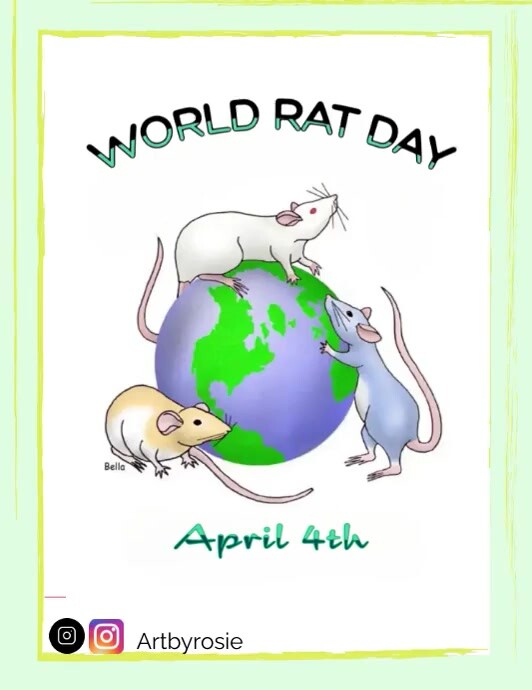 RAT DAY Template | PosterMyWall