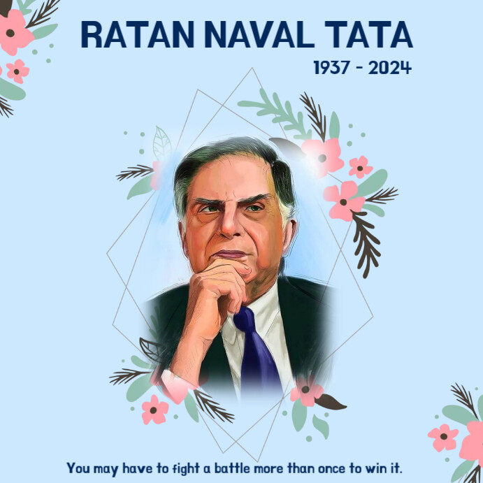 Copy of Ratan Tata | PosterMyWall