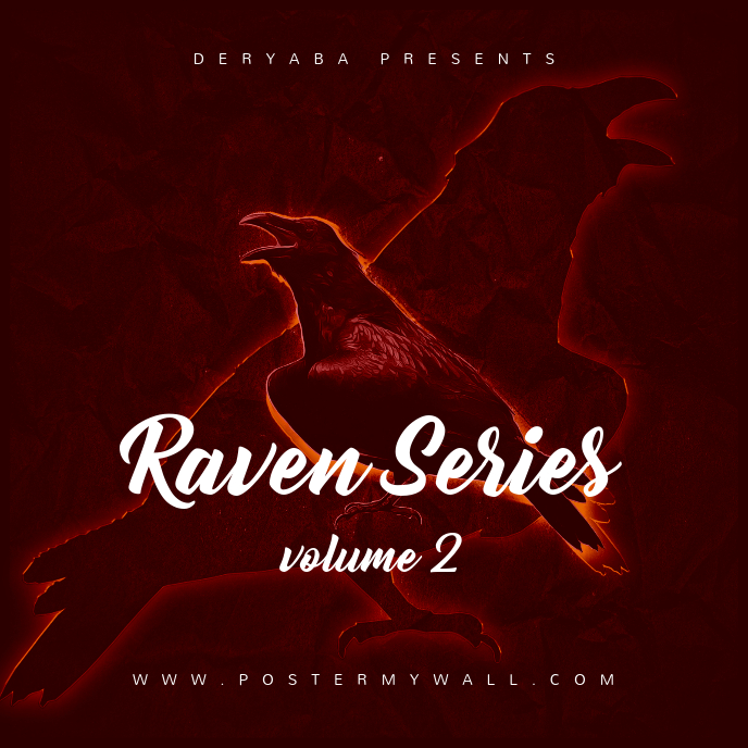 Raven Series CD Cover Template | PosterMyWall