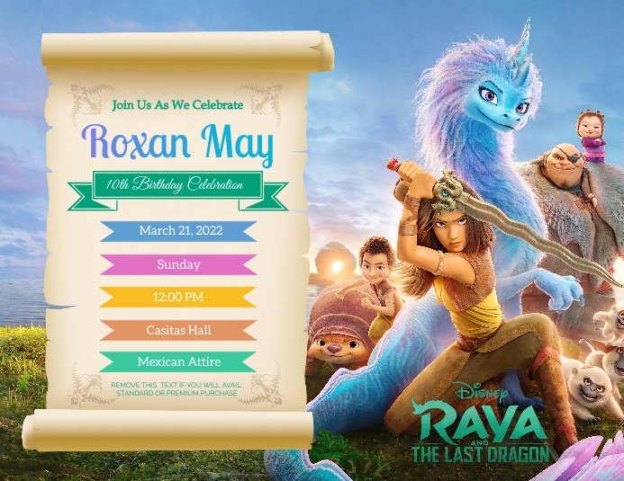 Raya Template | PosterMyWall