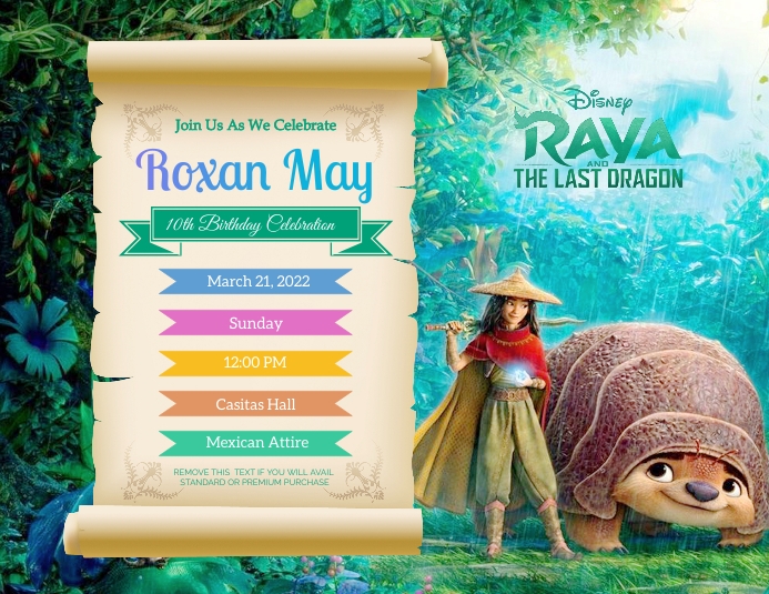 Raya Template | PosterMyWall