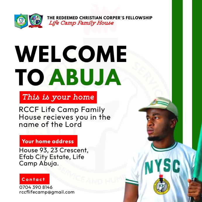 Copy of RCCF CORPERS' WELCOME | PosterMyWall