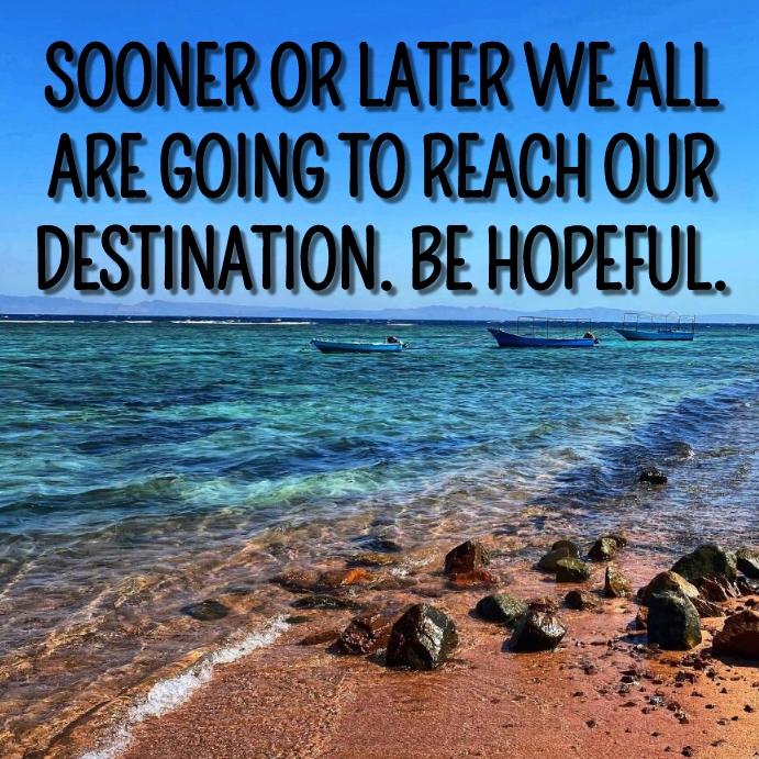 REACH AND HOPEFUL QUOTE TEMPLATE | PosterMyWall