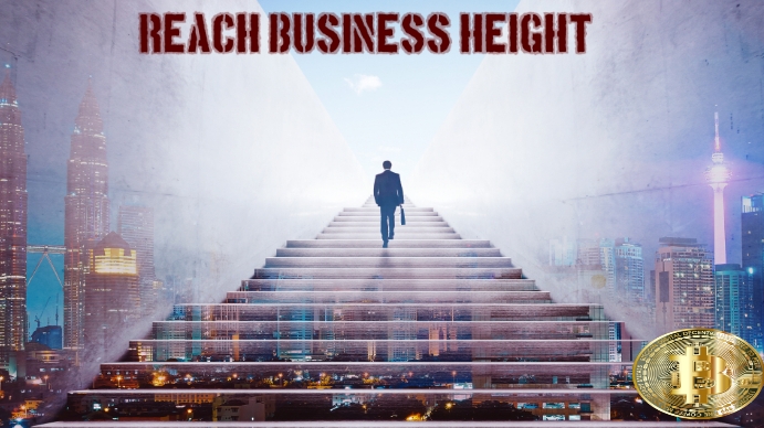reach business heights Template | PosterMyWall