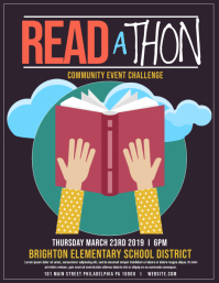 Read a thon Template | PosterMyWall