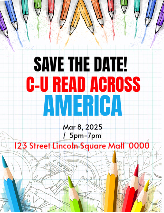 Read Across America Day Template | PosterMyWall