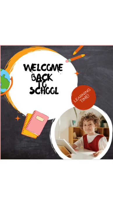 Ready, set, school! Template | PosterMyWall