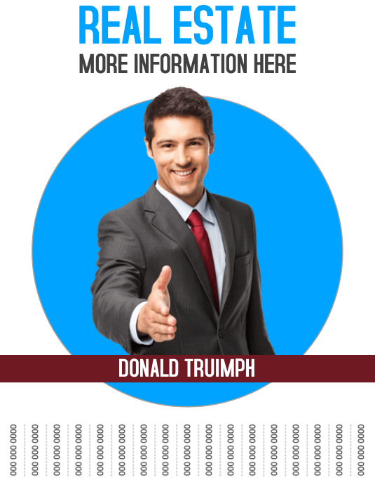 REAL AGENT ADVERT AD FLYER TEMPLATE | PosterMyWall
