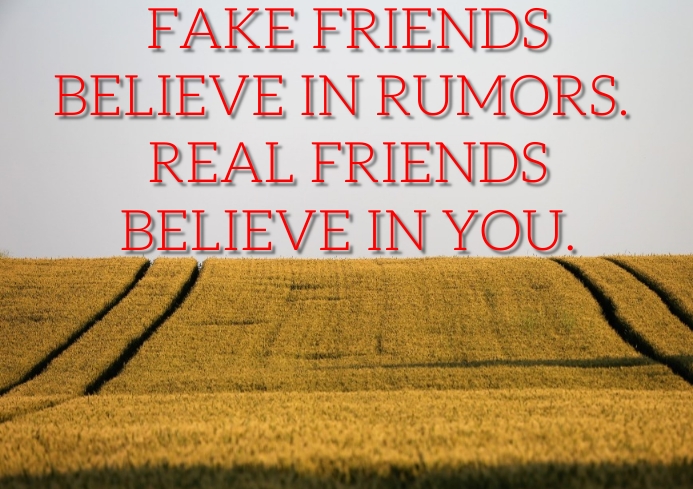 Plantilla de REAL AND FAKE QUOTE TEMPLATE | PosterMyWall