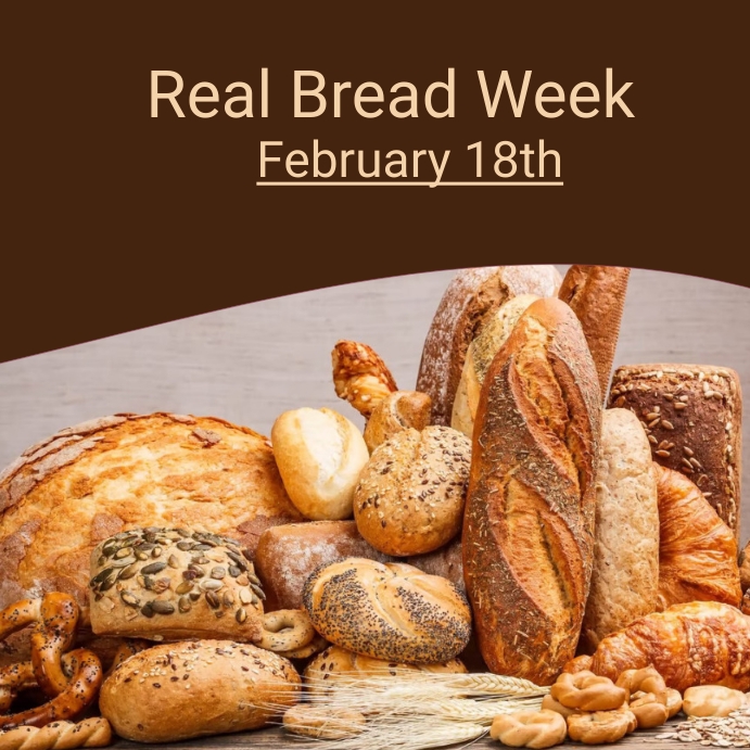 real bread week Template | PosterMyWall