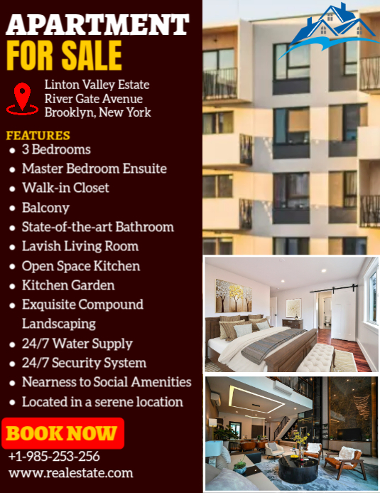 Real Estate & House For Sale Ad Template | PosterMyWall