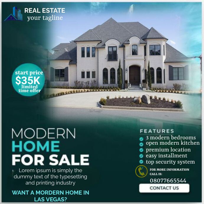 Plantilla de Real estate (28) | PosterMyWall