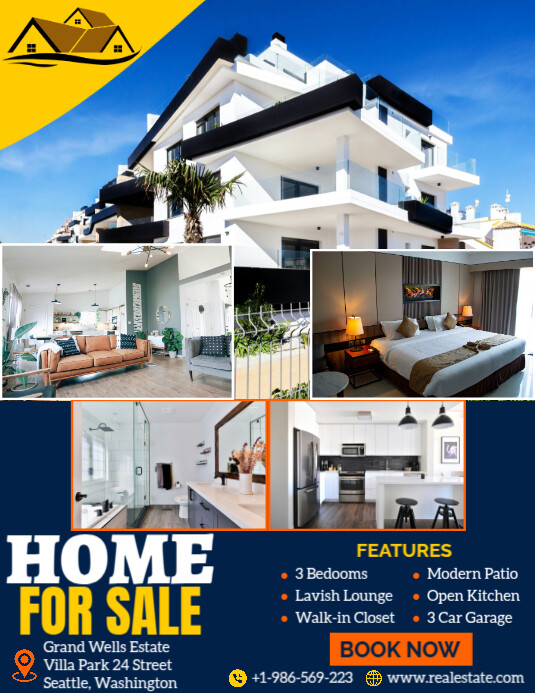Real Estate Ad Template | PosterMyWall