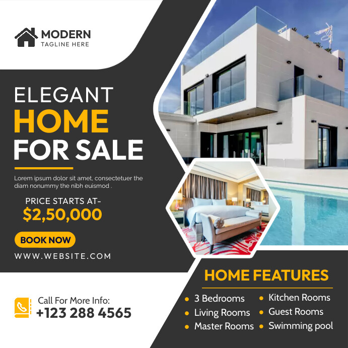 Real Estate Ad Template | PosterMyWall