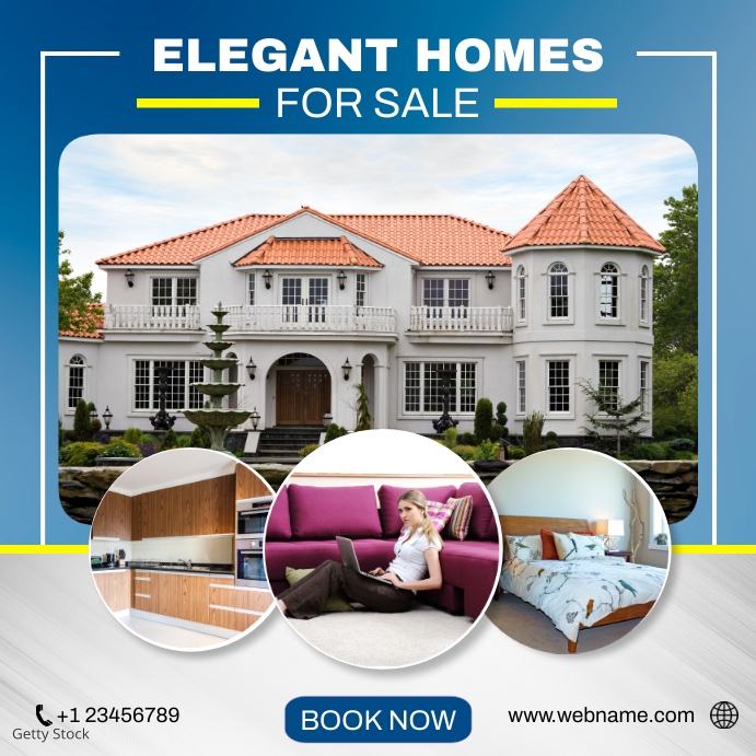 real estate ad Template | PosterMyWall