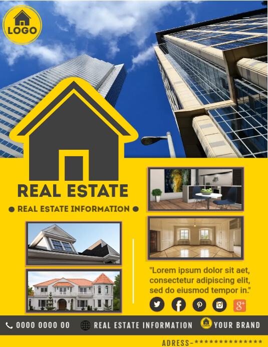 Copy of real estate ad flyer, | PosterMyWall