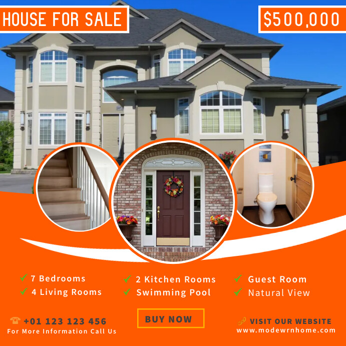 Modèle real estate ad flyer | PosterMyWall