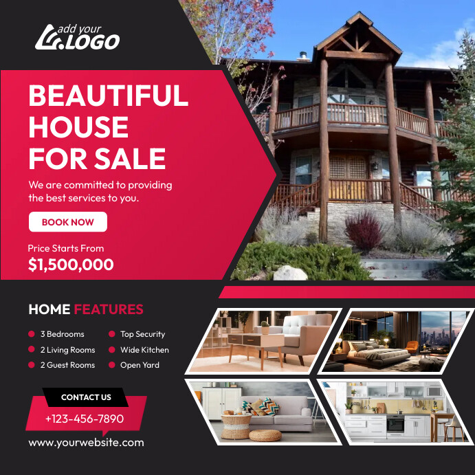 Real Estate Ad Template | PosterMyWall