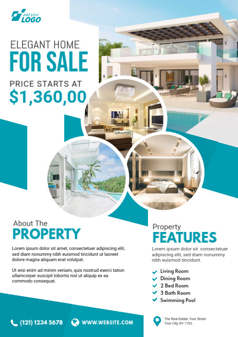 Real Estate Ad Template | PosterMyWall