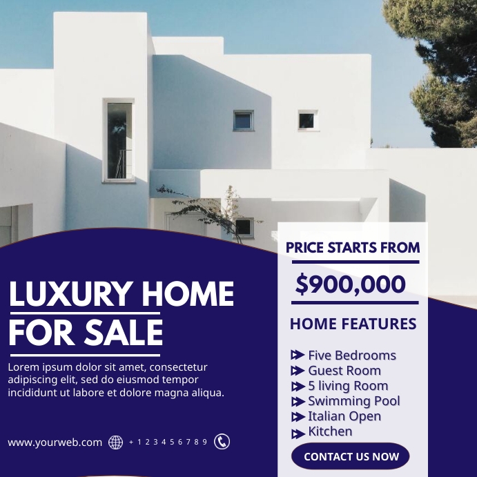 Copy of Real Estate ad template | PosterMyWall