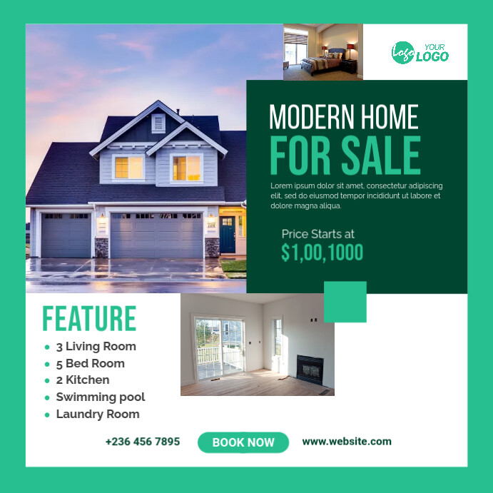 Real Estate Ad Template | PosterMyWall