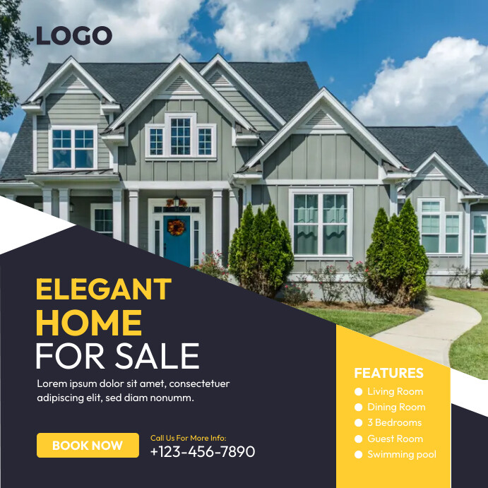 Copy of Real Estate Ad Template | PosterMyWall