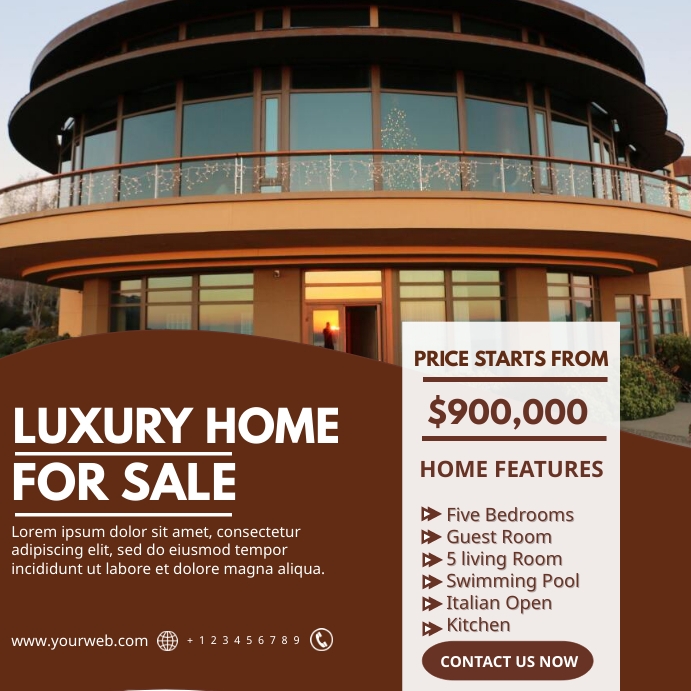 Real Estate ad template | PosterMyWall