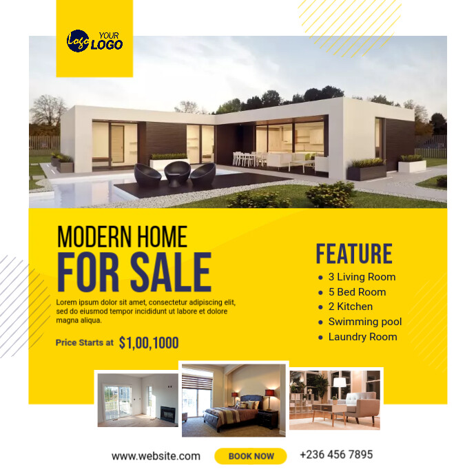 Real Estate Ad Template | PosterMyWall