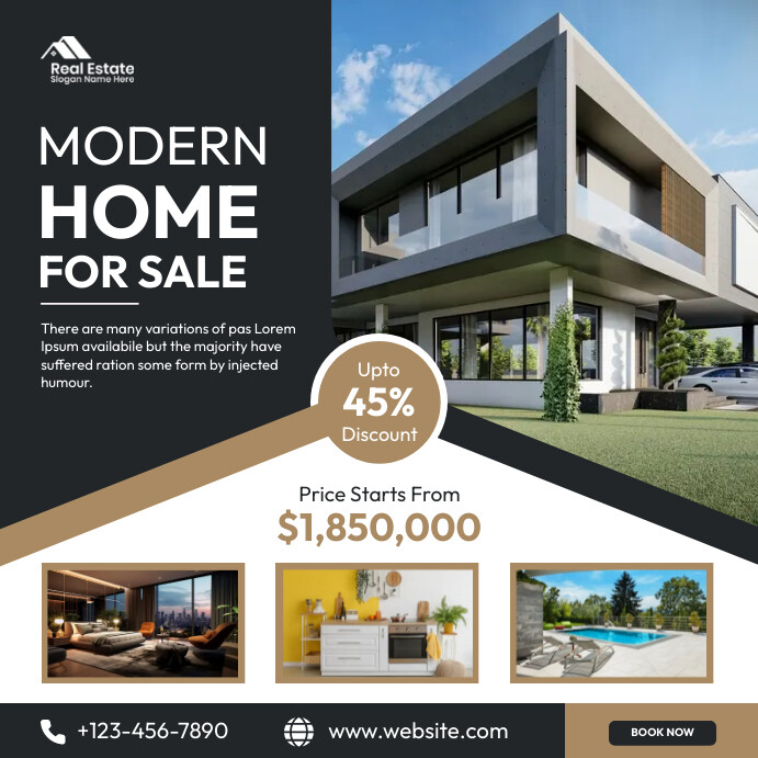 Real Estate Ad Template | PosterMyWall
