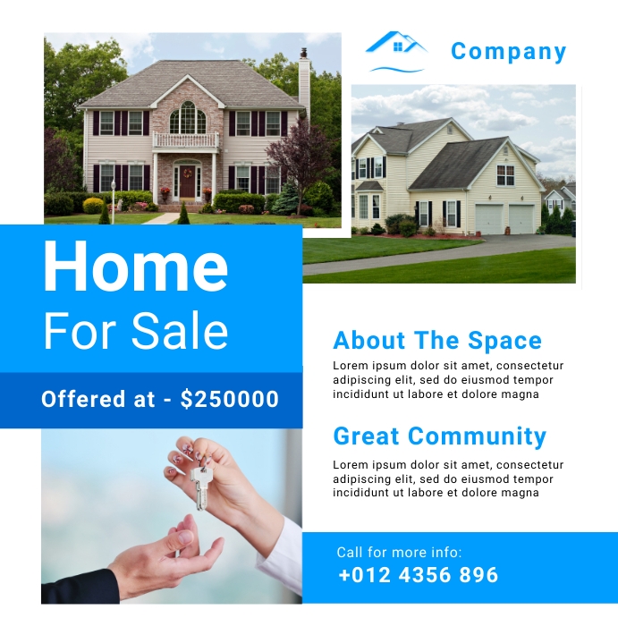 Real Estate Ad Template | PosterMyWall