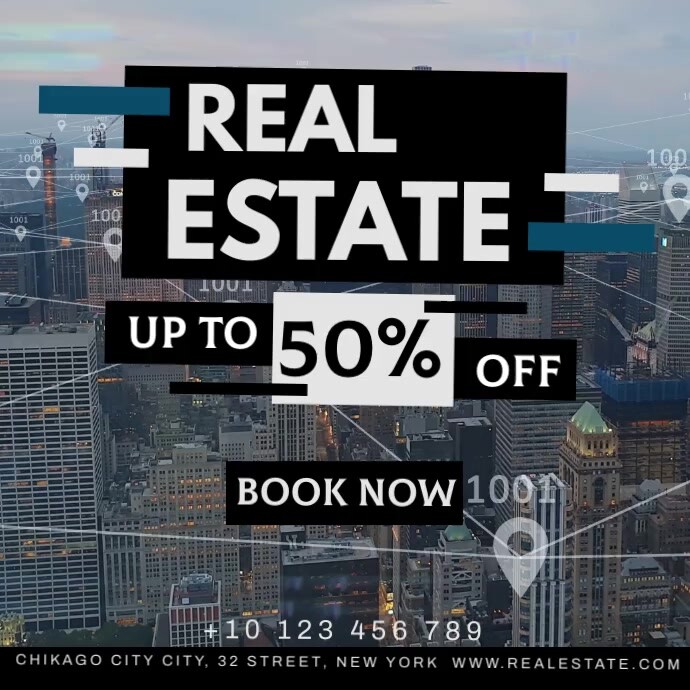 real estate ads template | PosterMyWall