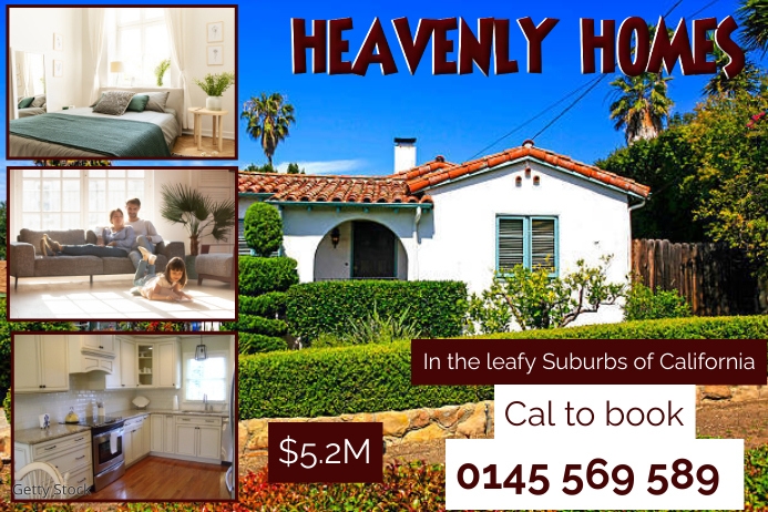 Real Estate Advert Template | PosterMyWall