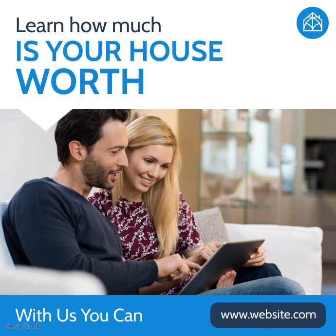 real estate advertisement instagram post bann Template | PosterMyWall