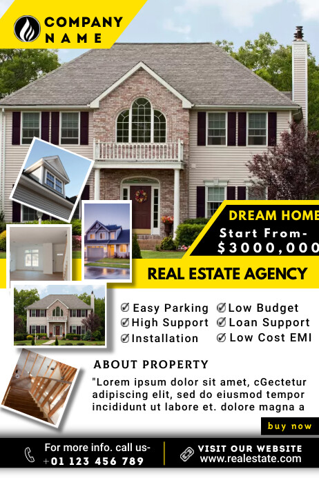 real estate agency Template | PosterMyWall