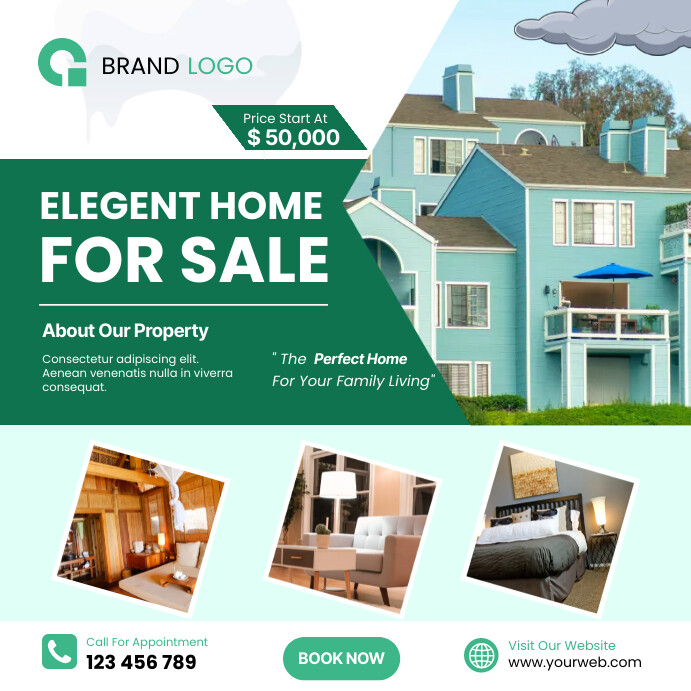 Plantilla de Real Estate agency Flyer ad | PosterMyWall