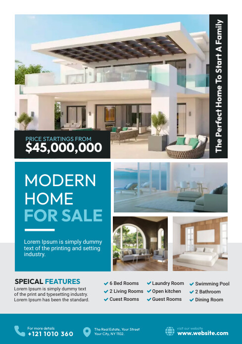 Real Estate Agency Flyer Template | PosterMyWall