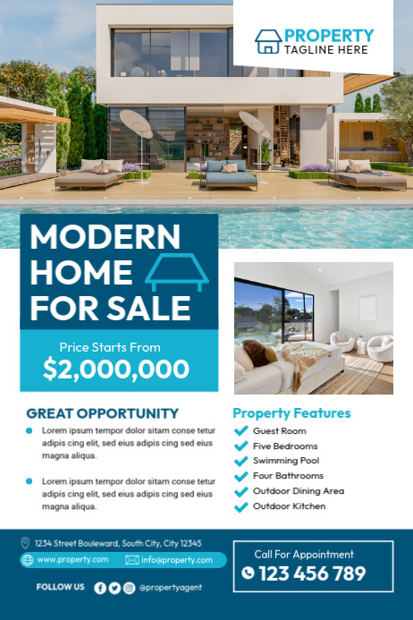 Real Estate Agency Poster Template | PosterMyWall