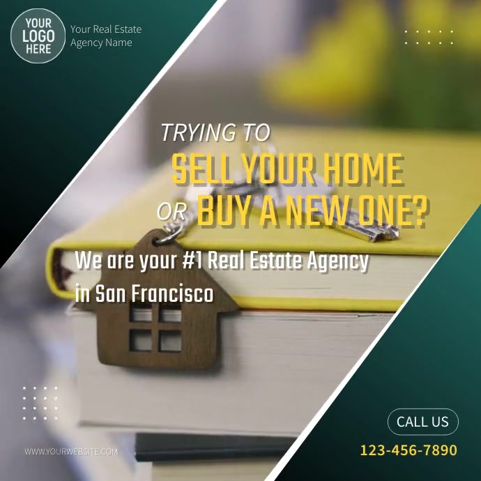 Real Estate Agency Video Ad Template | PosterMyWall