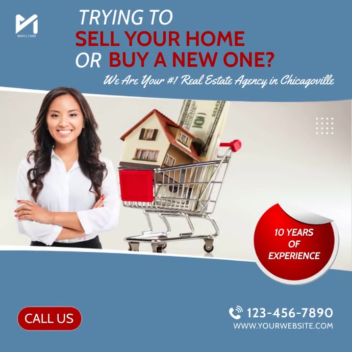 Real Estate Agency Video Ad Template | PosterMyWall