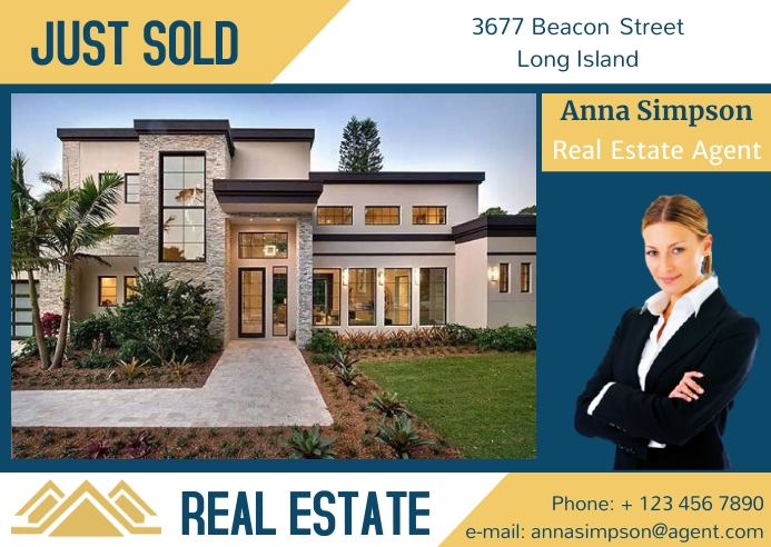 Copy of Real Estate Agent | PosterMyWall