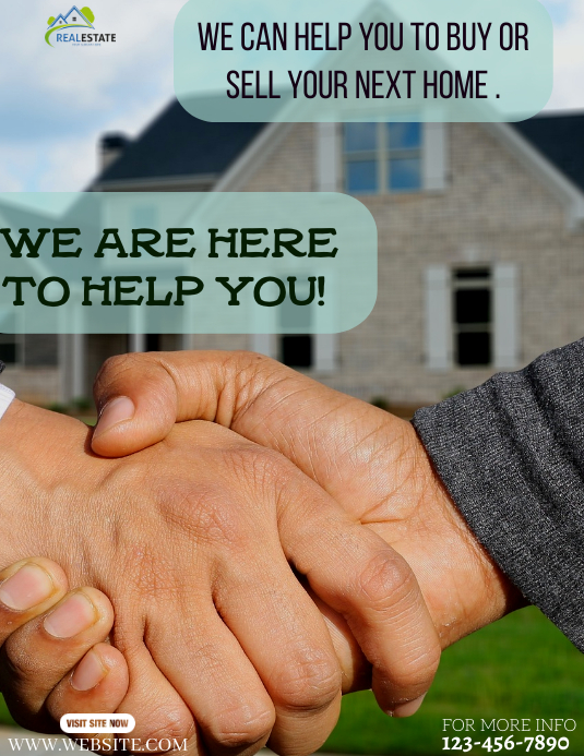 Real estate agent flyer Template | PosterMyWall