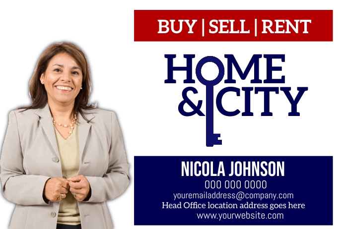 Real Estate Agent Flyer Design Template | PosterMyWall