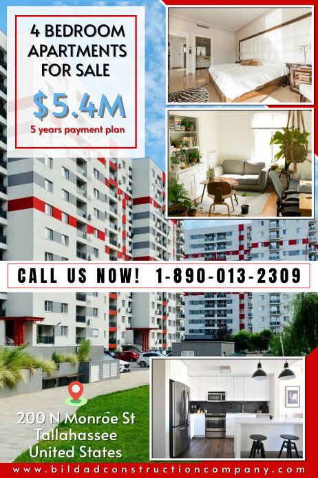 Plantilla de Real Estate Apartment Houses For Sale Advert | PosterMyWall