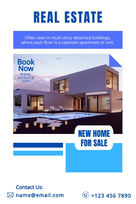 Real Estate Banner Template | PosterMyWall