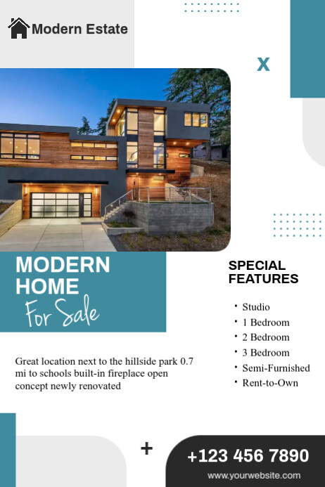 Real Estate Banner Template | PosterMyWall