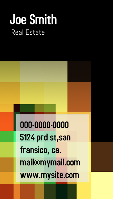 Real Estate Business Card Template | PosterMyWall