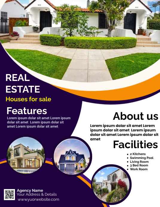 Real estate business flyers design template | PosterMyWall
